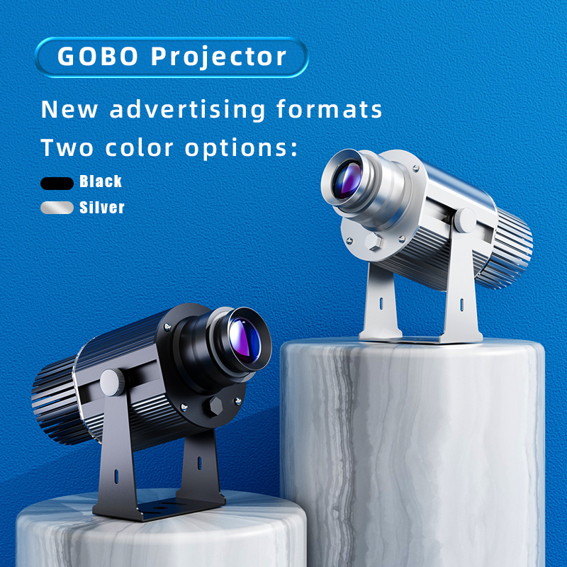 Waterproof IP67 60W LED GOBO Logo Projector Light with Remote Control ...