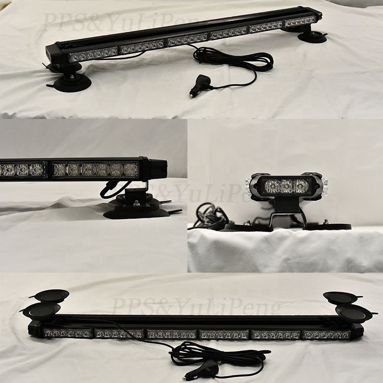 factory price Amber yellow strobe light Rooftop Beacon Double side ...