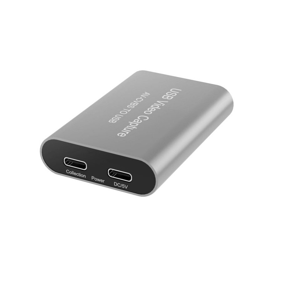 YUNZUO AV Analog Video Capture Card CVBS to TYPE-C with Power DVD ...