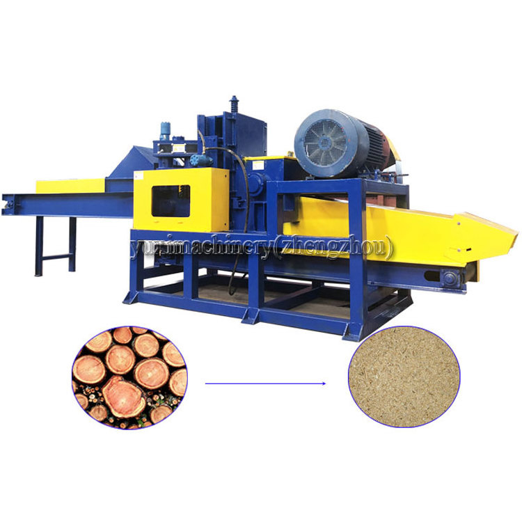 Factory Waste Wood Powder Grinding Wood Saw Dust Machine Sawdust Log ...