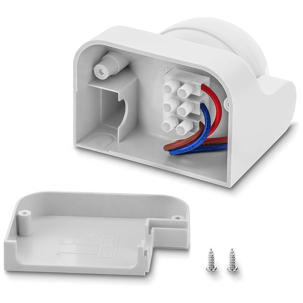 180 Degree PIR Sensor Outdoor IP44 Security Infrared Motion Sensor ...