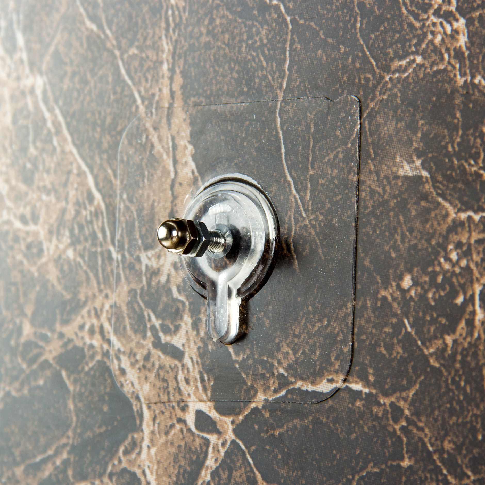 PVC Strong adhesive Seamless Sticky Wall Hook Nail Mounting Rack Screw ...