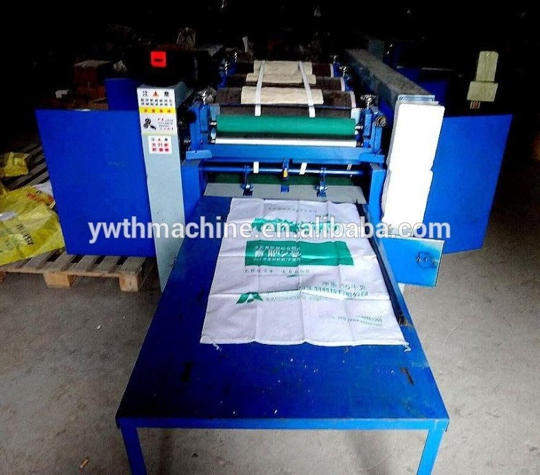 PRINTING MACHINE FOR PP BAGS TO PRINT ON NON WOVEN FABRIC ONE SIDE 1/2 ...