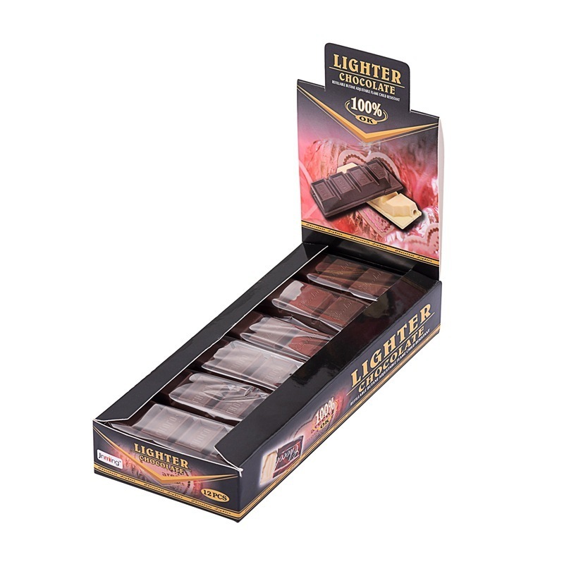 Wholesale refill lighters chocolate shaped open flame butane gas ...