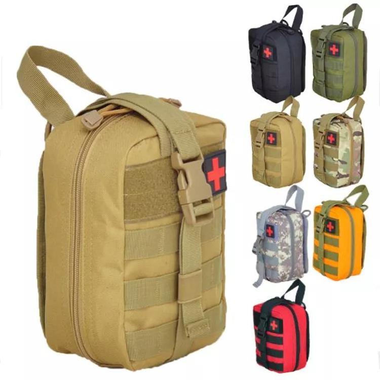 Firstime Outdoor Tactical Survival First Aid Kit Bag Emergency Trauma ...