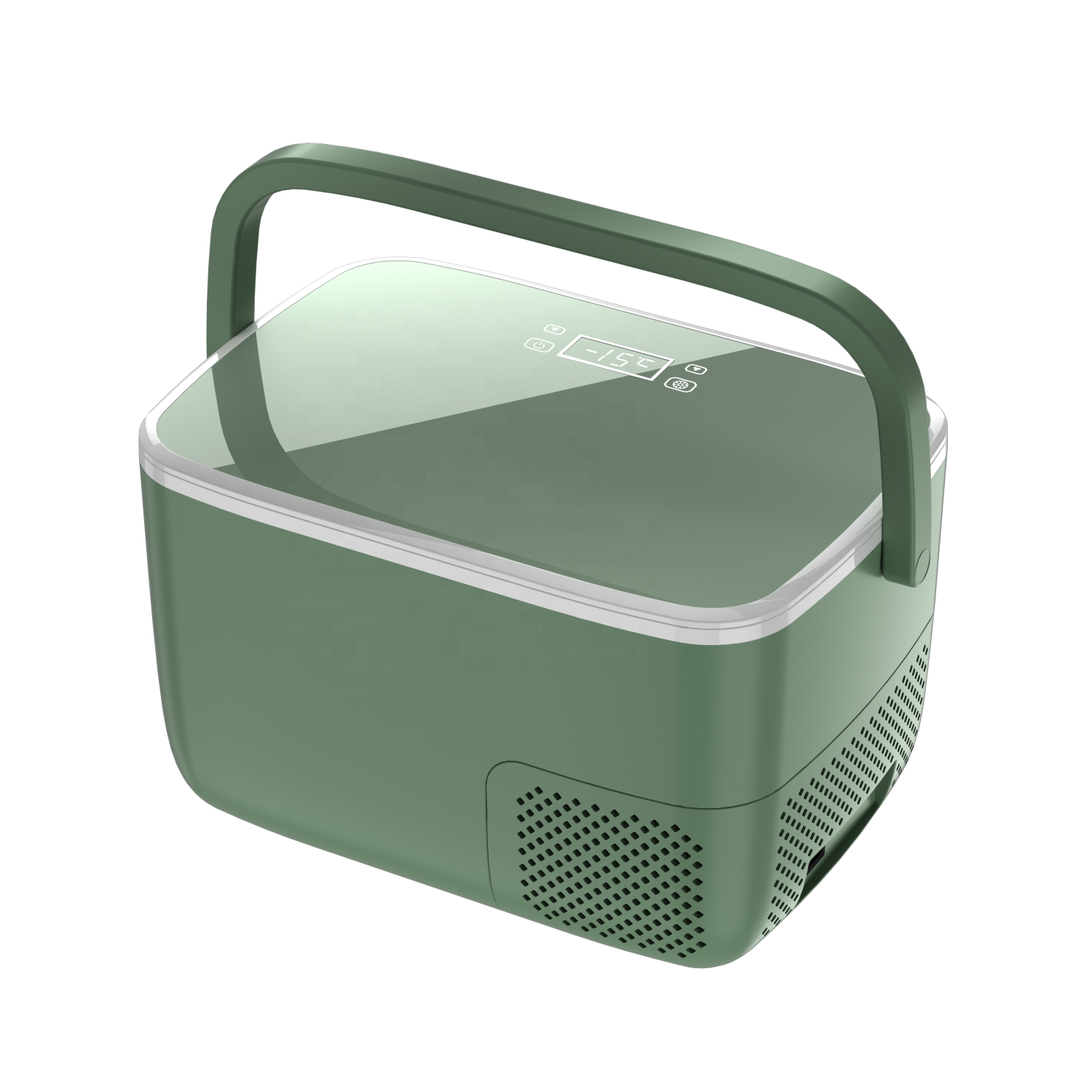 Camping DC compressor fast rapid chilling mini fridge freezer with ...