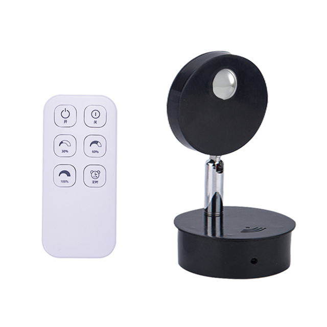 Remote gallery sticky picture light wireless wall light with usb ...