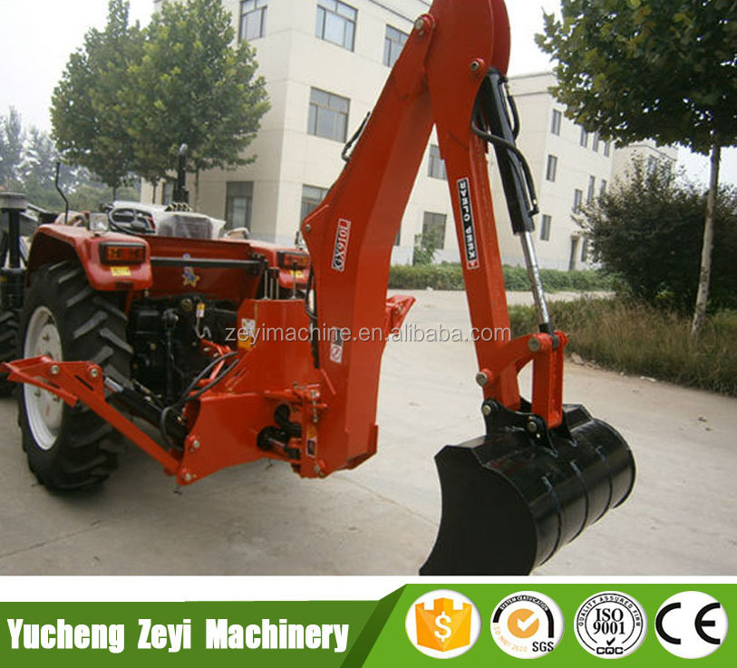 LW-18D Mini excavator Towable backhoe with 18HP Diesel engine ...
