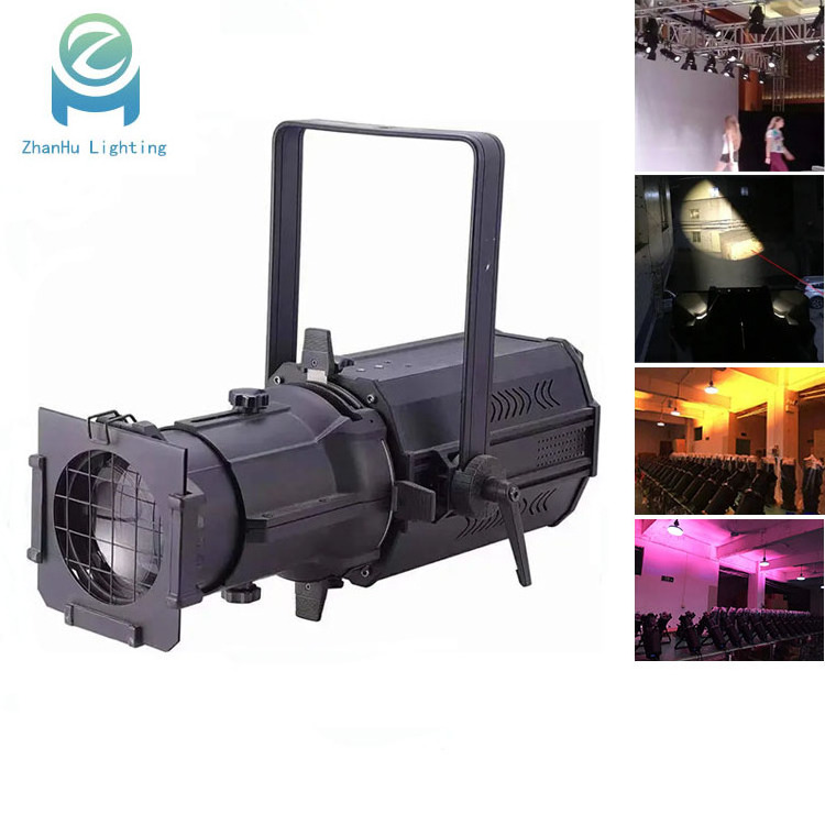 Super bright 200w rgbw 4in1 led leko profile light with gobo stage ...