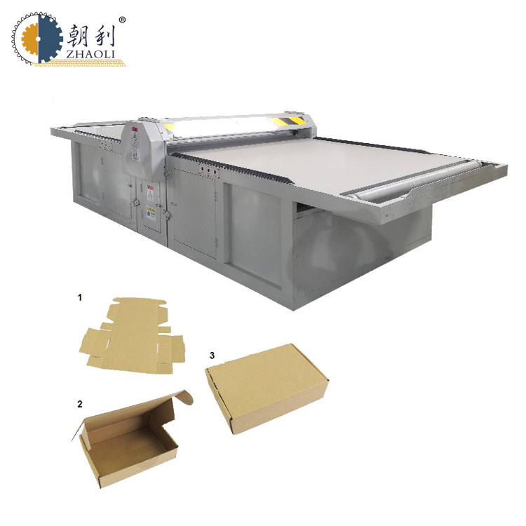 Manual Type Platform Roller Die Cutter for Corrugated Box Carton Pizza ...