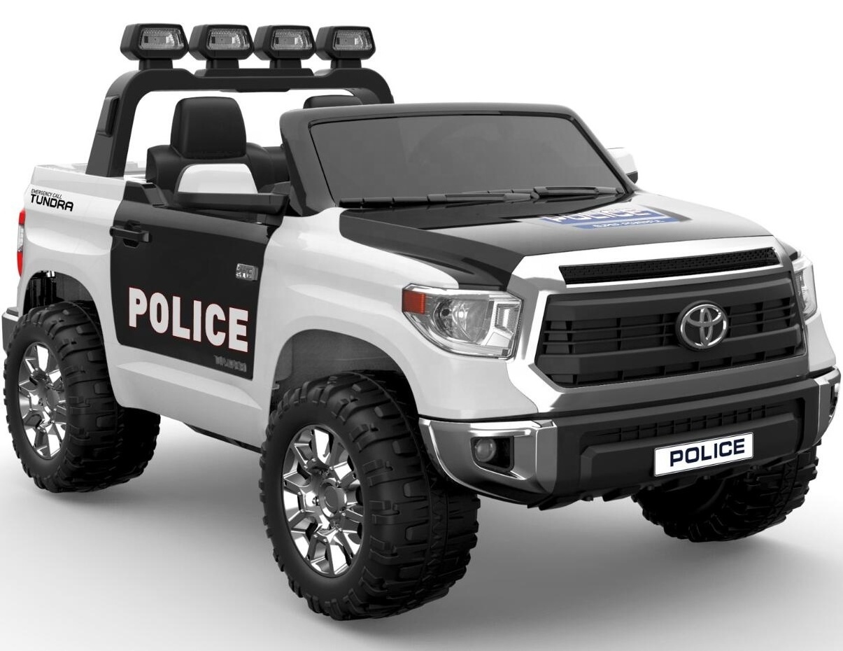 New 24V Toyota Tundra Licensed Police Electric Ride On Car for Kids ...