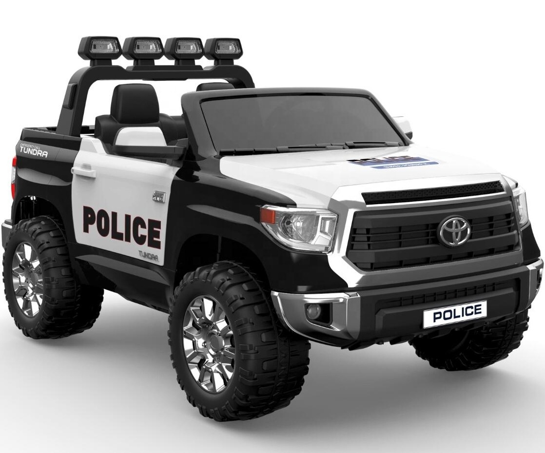 New 24V Toyota Tundra Licensed Police Electric Ride On Car for Kids ...