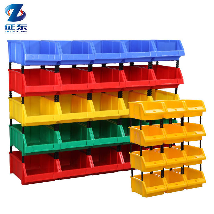 Stackable Parts Storage Bin Small Plastic Bin Storage Heavy Duty ...