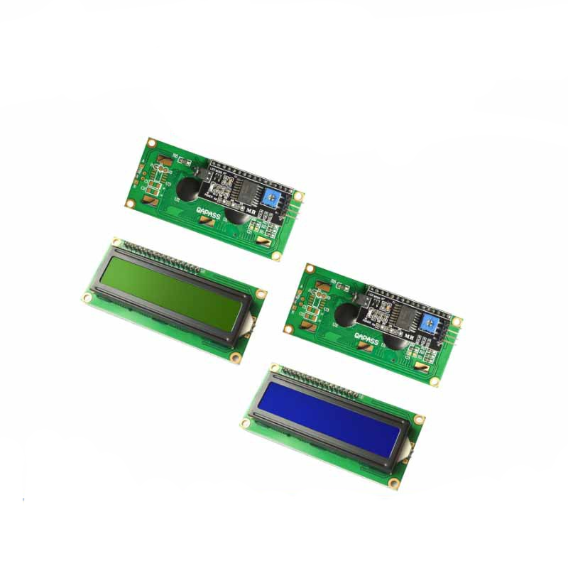 Lcd1602 Blue Backlight Screen Dc 5v 1602 16x2 Character Lcd Display