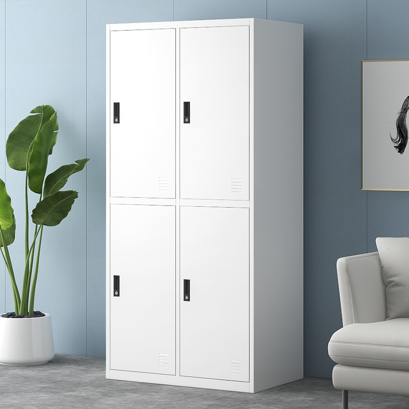 lateral full height 4 doors steel storage cabinet metal clothes locker ...