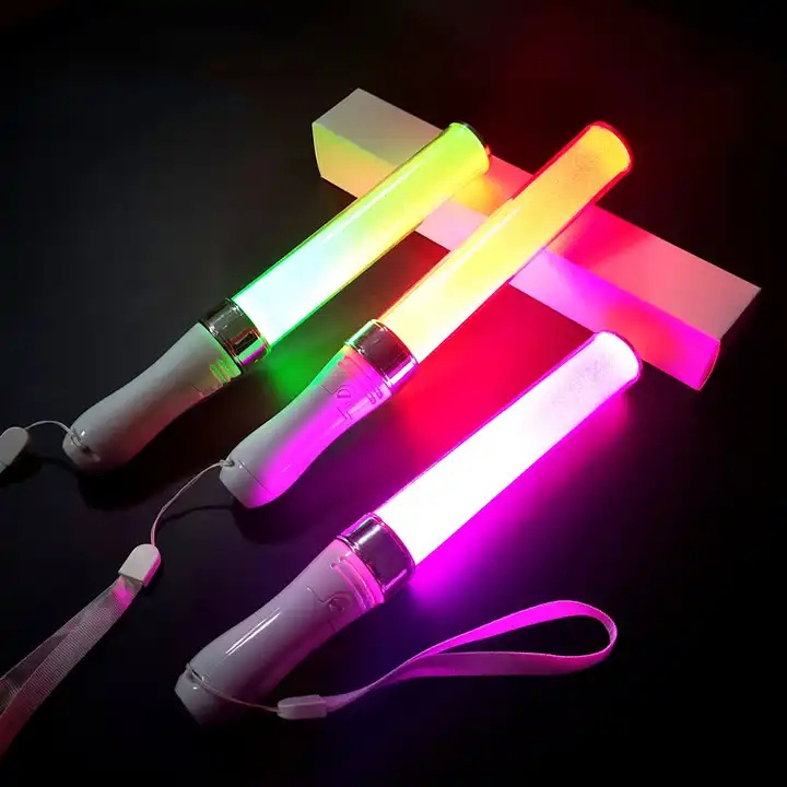 OEM Logo Concert idol Led Support Stick Cheer Glowing Stick for Fans ...