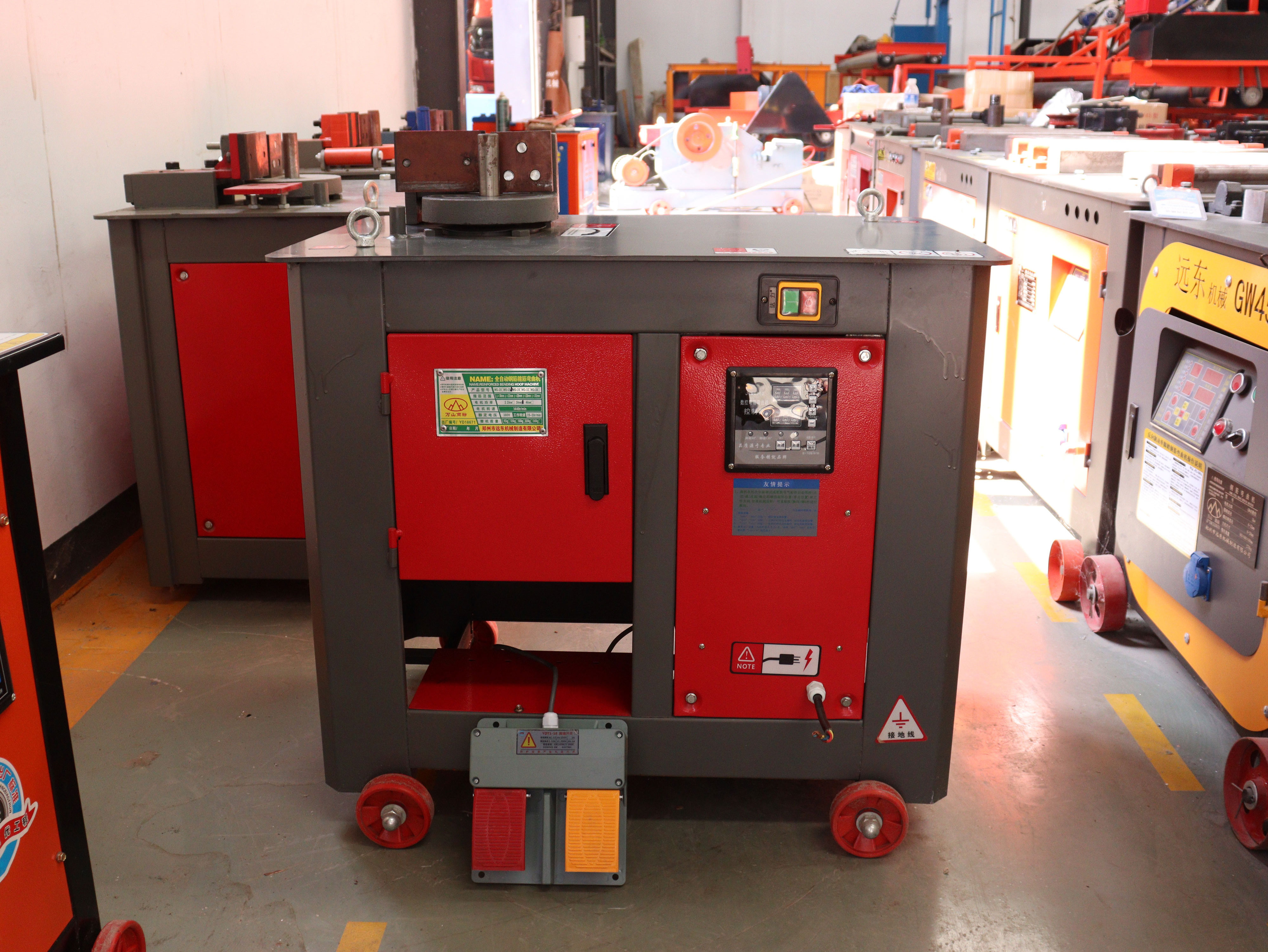 Widely Used Steel Rebar Stirrup Bender 4-14mm Automatic Steel Bar ...