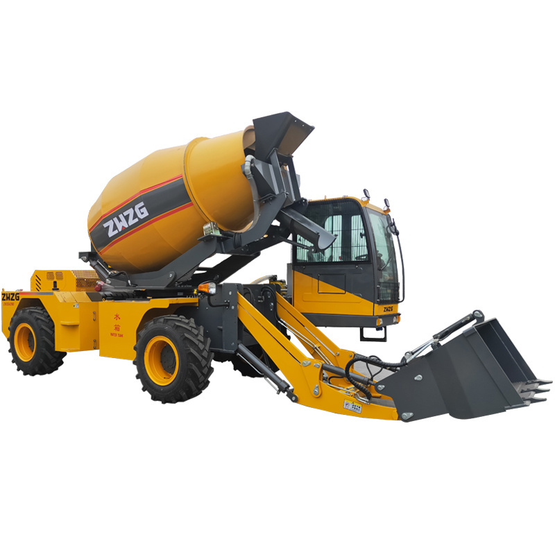 self loading cement concrete mixer equipment concrete mixer with swing ...