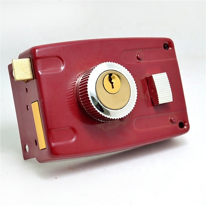 101 Brass Latch with Brass Core African Rim Lock | Bestsuppliers.com