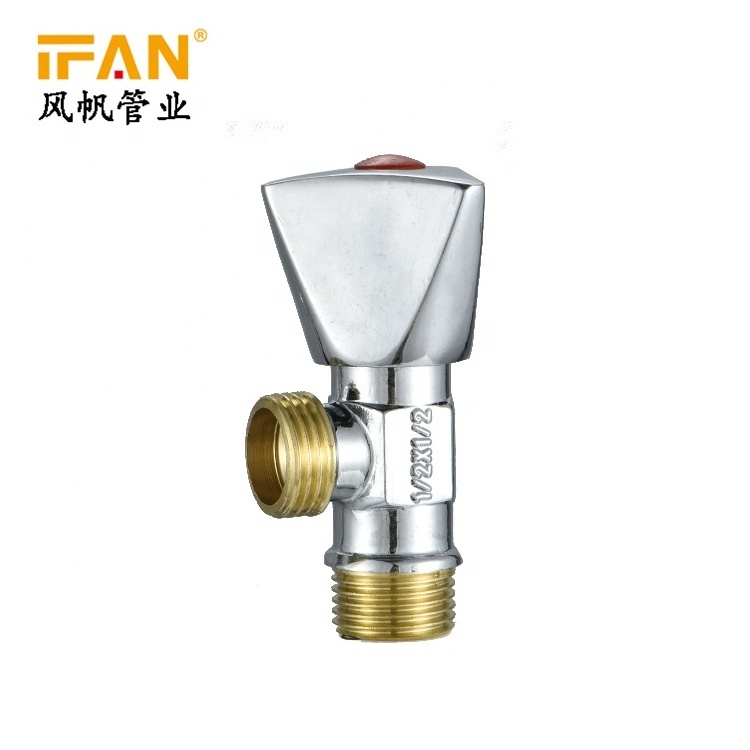IFAN OEM Commercial Price Quick Open 90 Degree Angle Valve Toilet Angle ...