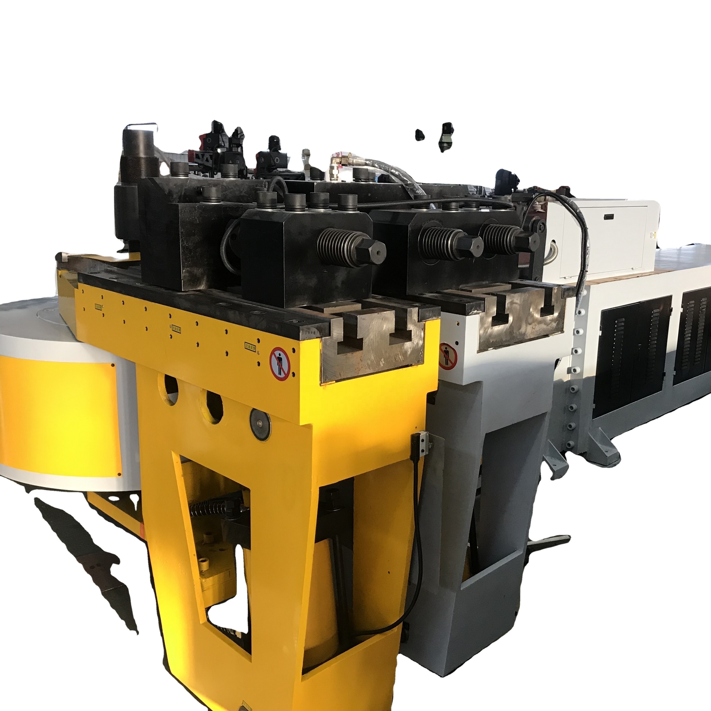 Telhoo CNC NC auto electric hydraulic mandrel bender round square steel ...