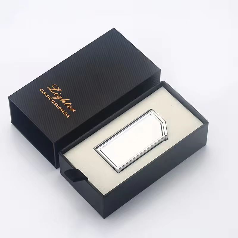 High quantity metal electronic lighters sublimation blank fingerprint ...