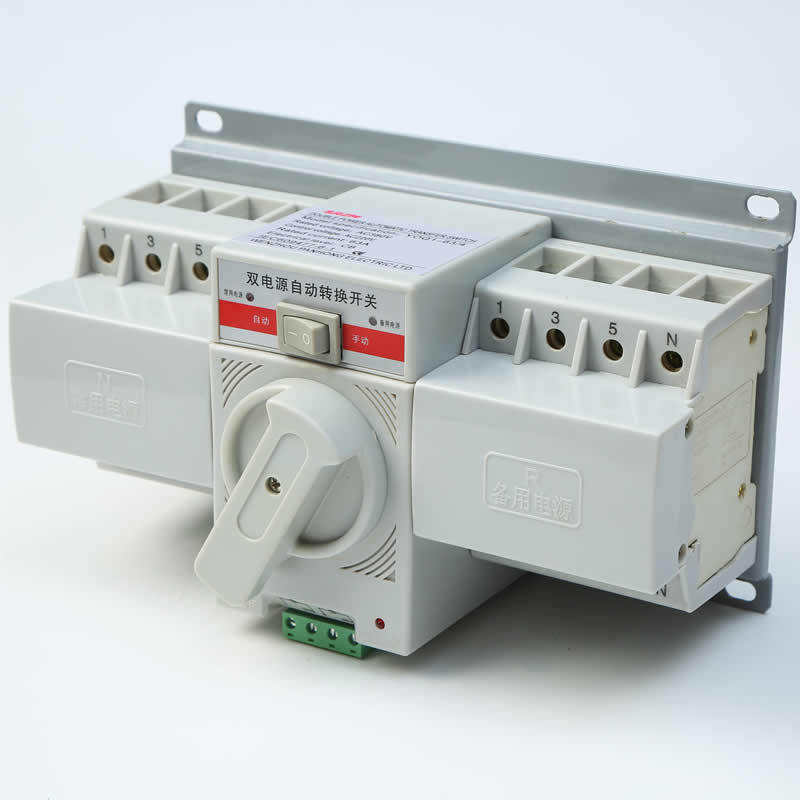 CB level single-phase 220V household OEM ATS 16A 32A 40A 63A automatic ...