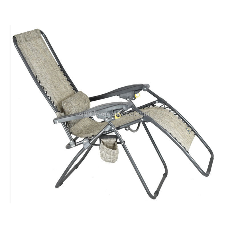 Zero Gravity Recliner Chair Folding Lounger Outdoor Freestyle Portable ...
