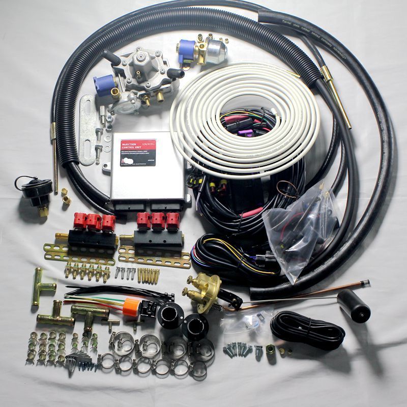 Car LPG conversion kit AEB 2568 ECU style for 6Cly engine petrol to gas ...