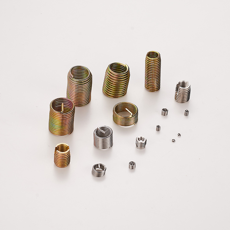 Custom Color Carbon Steel Wire Thread Inserts Helical Coiled Wire ...