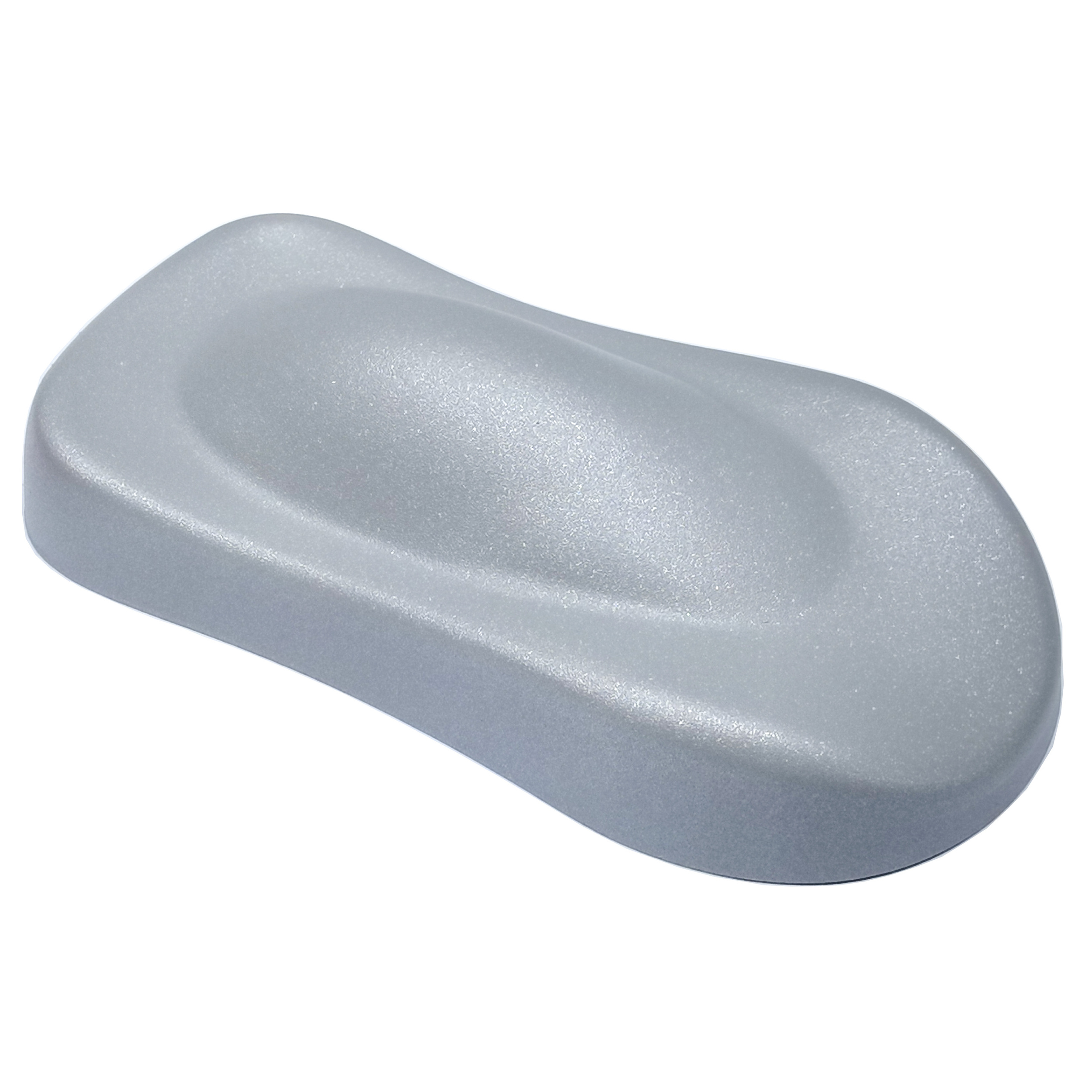 Epoxy Chemical spray Powder Paint Coating silver gray sand grain ...