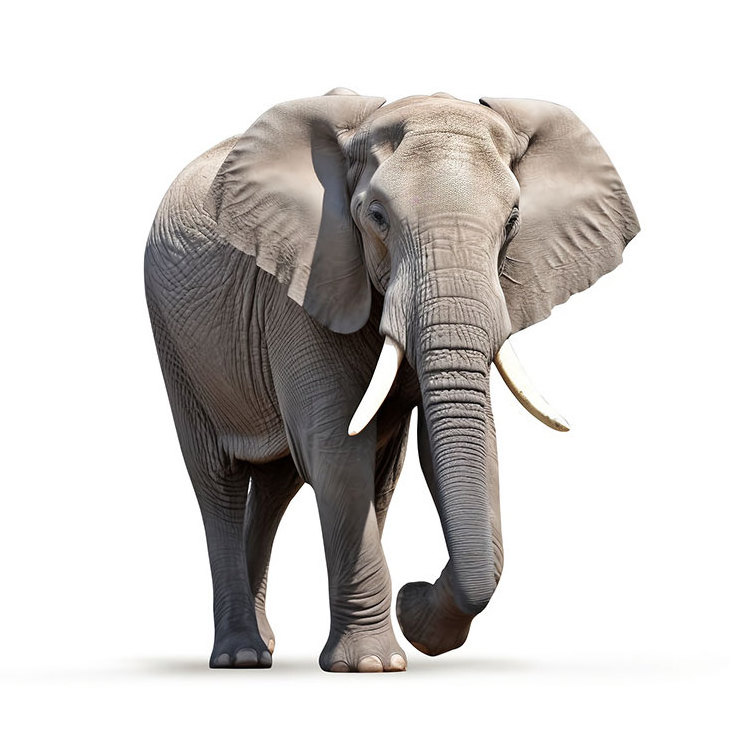 Realistic artificial elephant model animatronic animal big-size ...