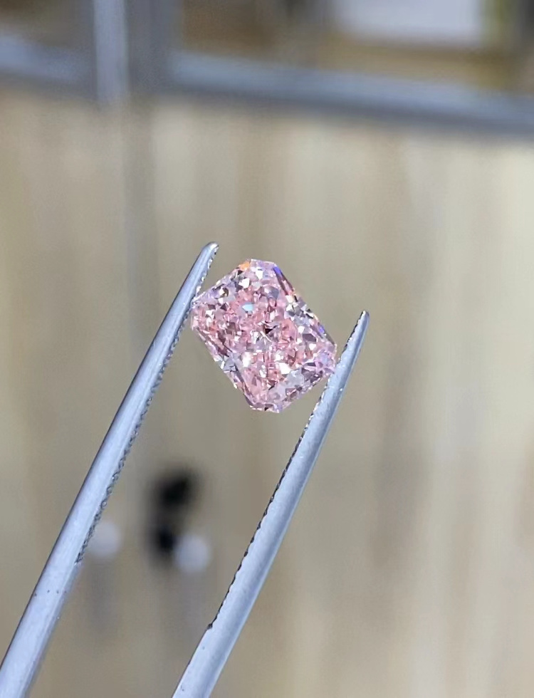 Lab Created Diamonds Man made real diamonds Fancy Pink Pear CVD IGI ...