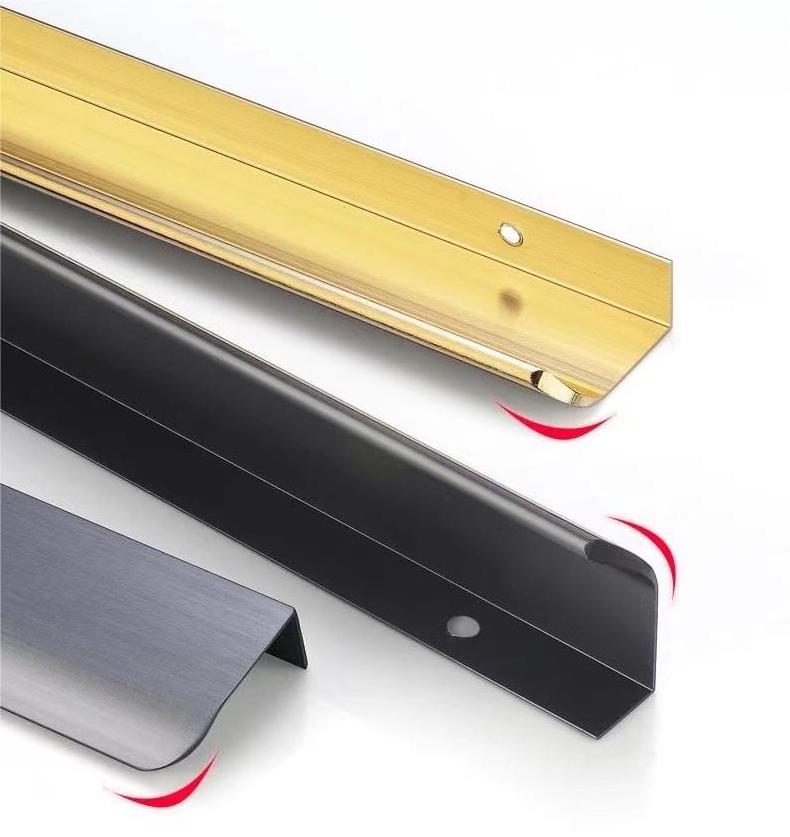 Kitchen cabinet aluminum profile handle door Pull Handles Aluminum ...