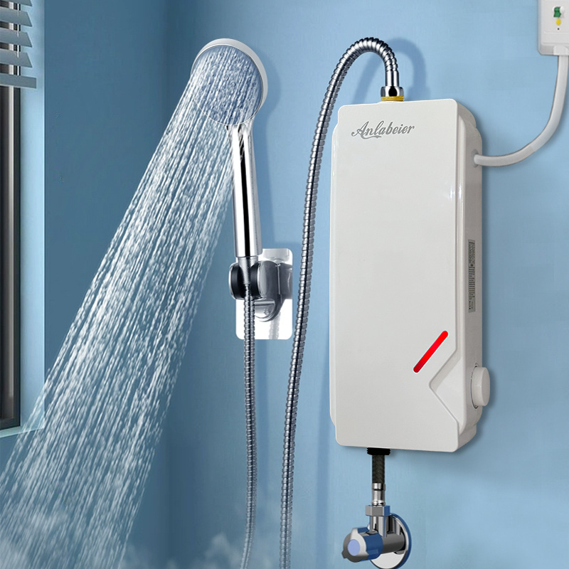 3500w 4500w 5500w portable water heater shower Mini electric water ...