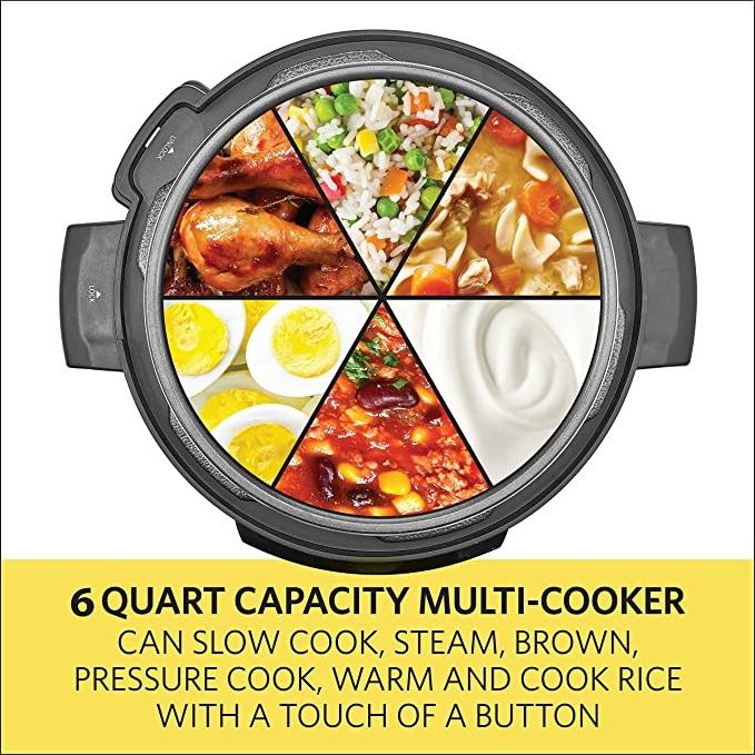 Quality Household Electric Pressure Cooker Stainless Steel Multi 6L ...