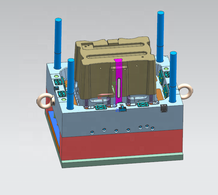 CELIA 70L Air cooler mould includes a unique fan design for low noise ...