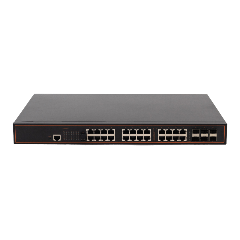 L2 Managed 24 Port Gigabit Ring Network Switch Rack 4k Stock Switch 4 ...