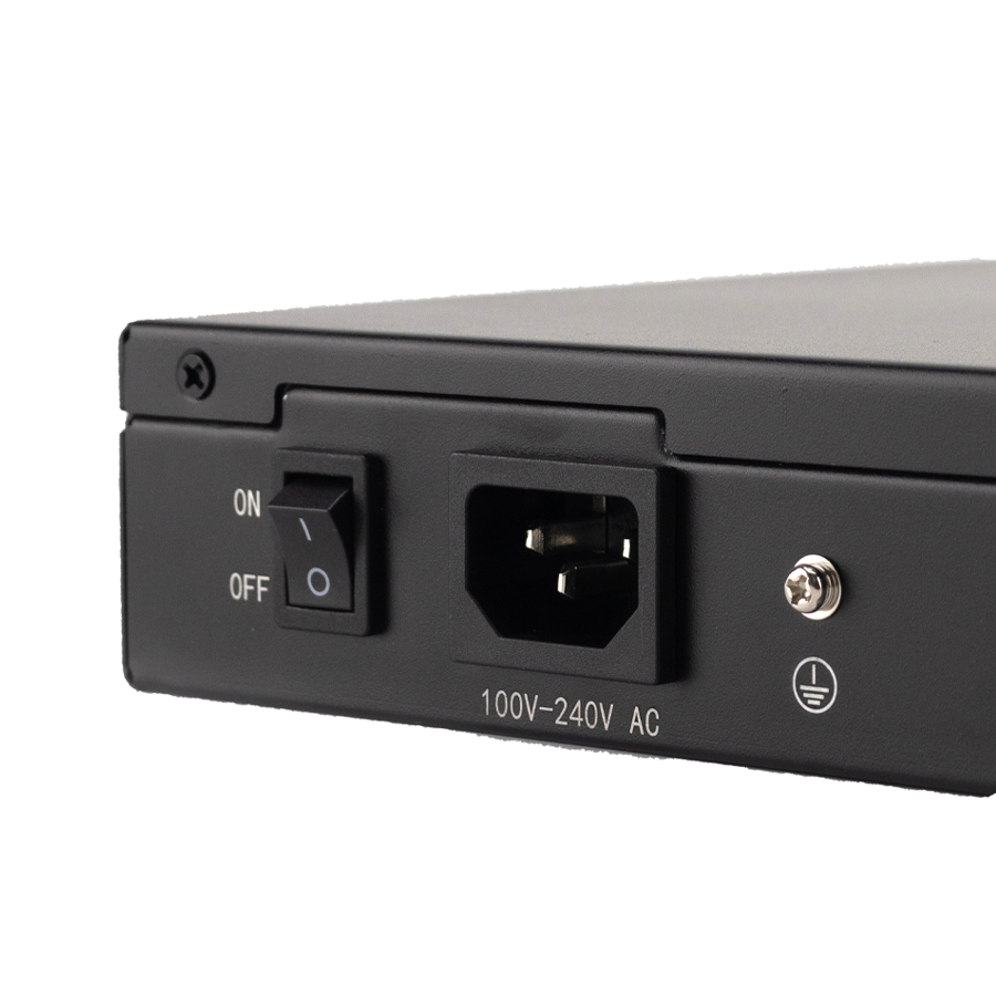 L2 Managed 24 Port Gigabit Ring Network Switch Rack 4k Stock Switch 4 ...