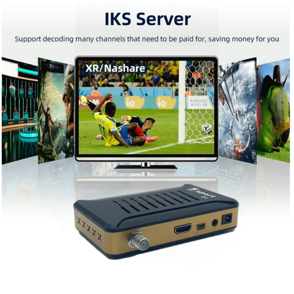 DVB-S2 Decoder Satellite Tv receiver Full HD 1080P Dsport Digital Mini ...