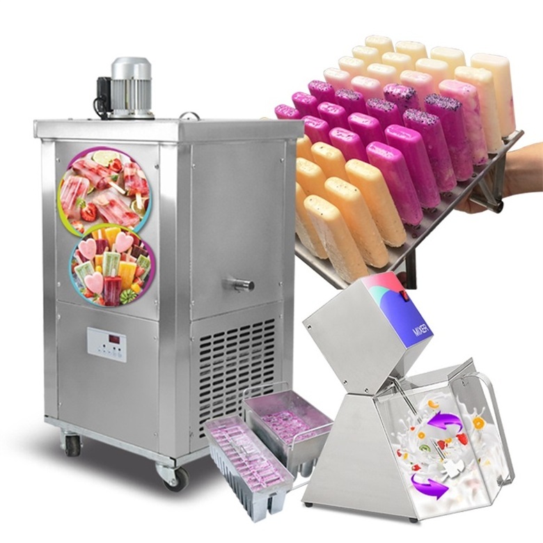 Popsicle making machine for ice cream business Ice Popsicle machine ...