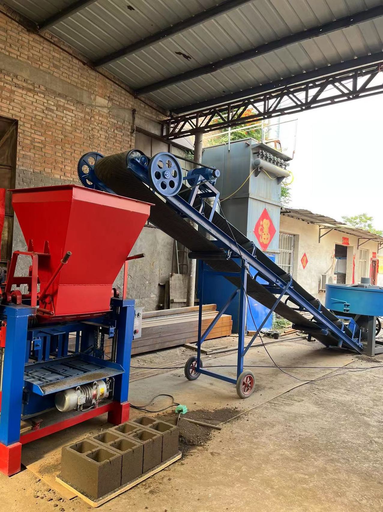 Customized Concrete Interlocking Paving Stone Making Machine Cement ...