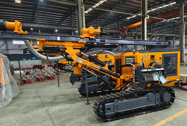 Kaishan wholesale KG430 Drill Rig Separated DTH 25m Rock Blasting Hole ...