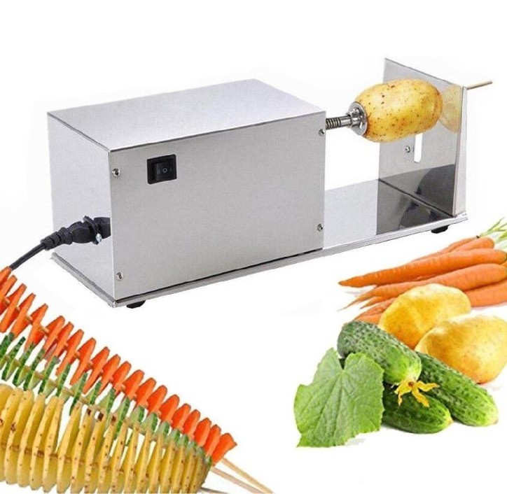 Manual Industrial Electric Cassava Crisp Carrot Slicer Fries Cutting ...