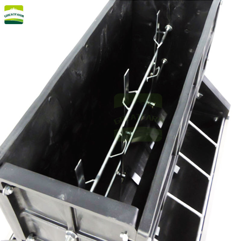 Great Farm Plastic Double-Side Automatic Pig Feeding Trough Hog Feeders ...