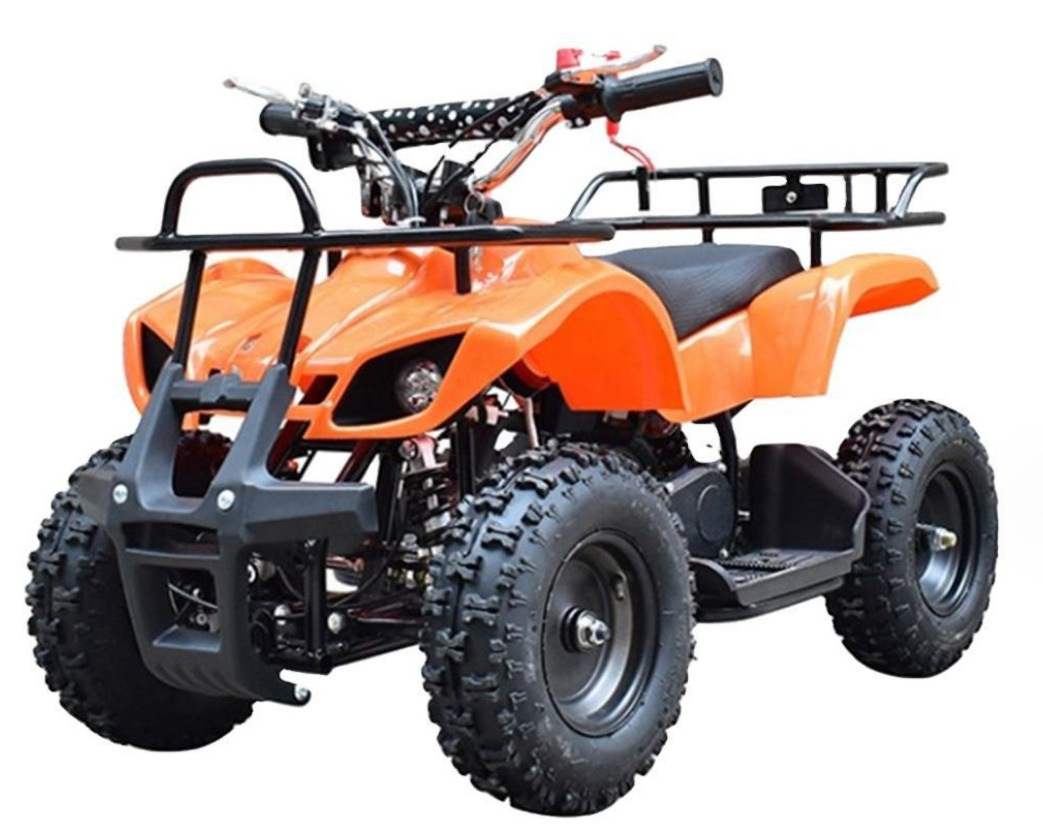 Mini kids four wheeler quad off road 4x4 atv 49cc power steering ...