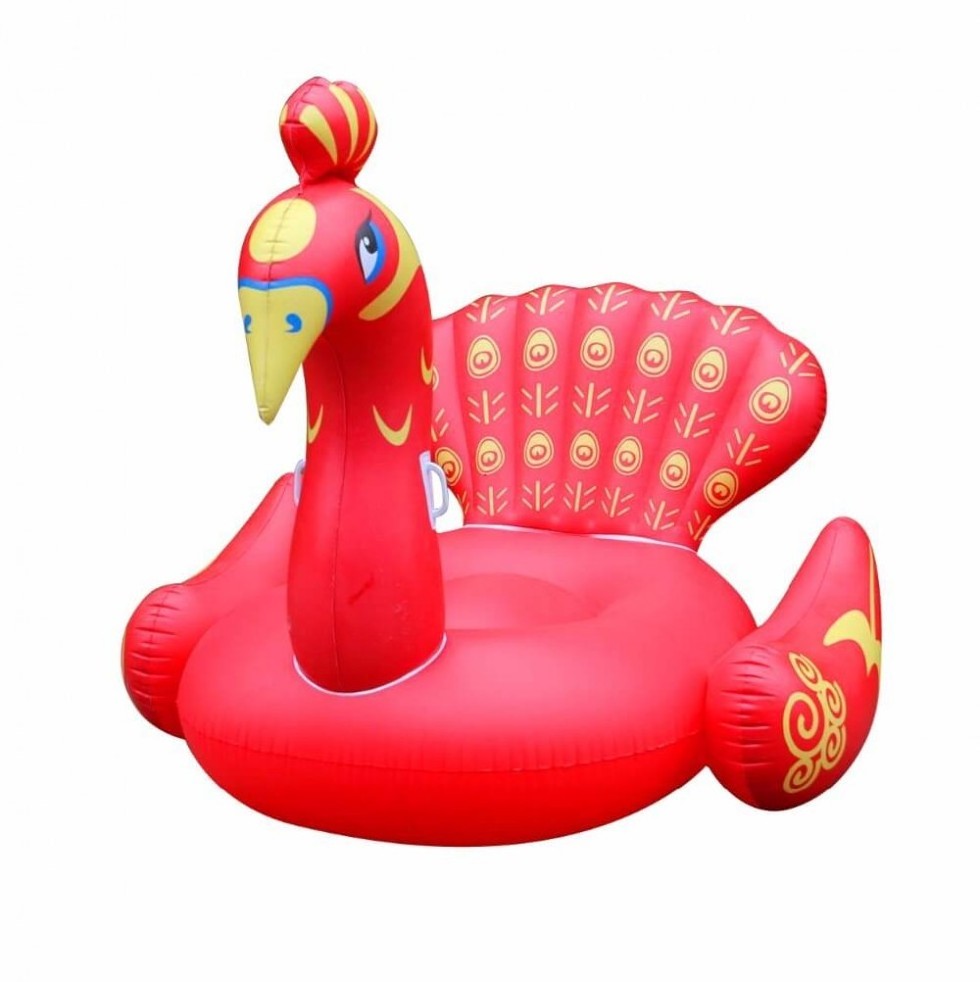 new products on china market big battery swan inflatable used pedal ...