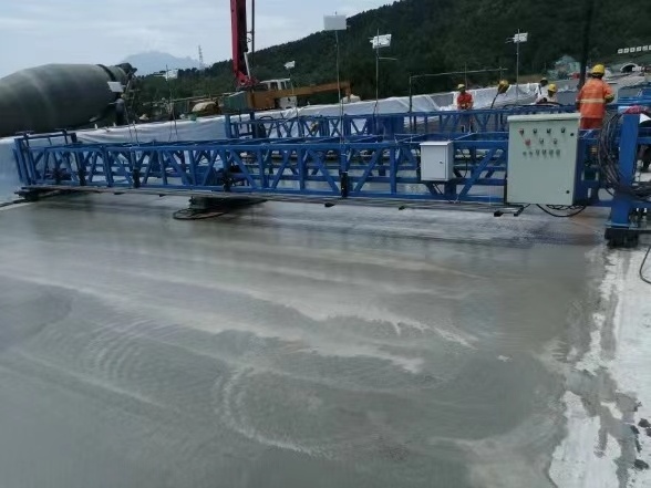 Concrete Leveling Machine Vibratory Roller Paver Mini 6M Width Asphalt ...