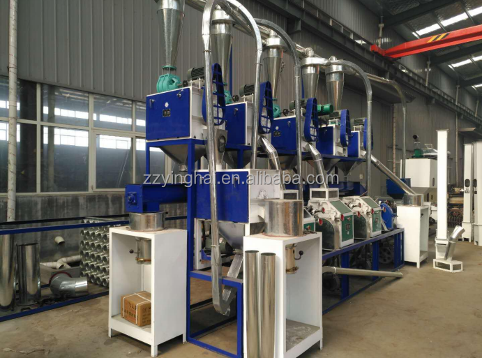 Industrial maize corn flour mill plant corn making machine semolina ...